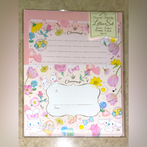 Sanrio | Office | 223 Cinnamoroll X Miki Takei Letter Set | Poshmark
